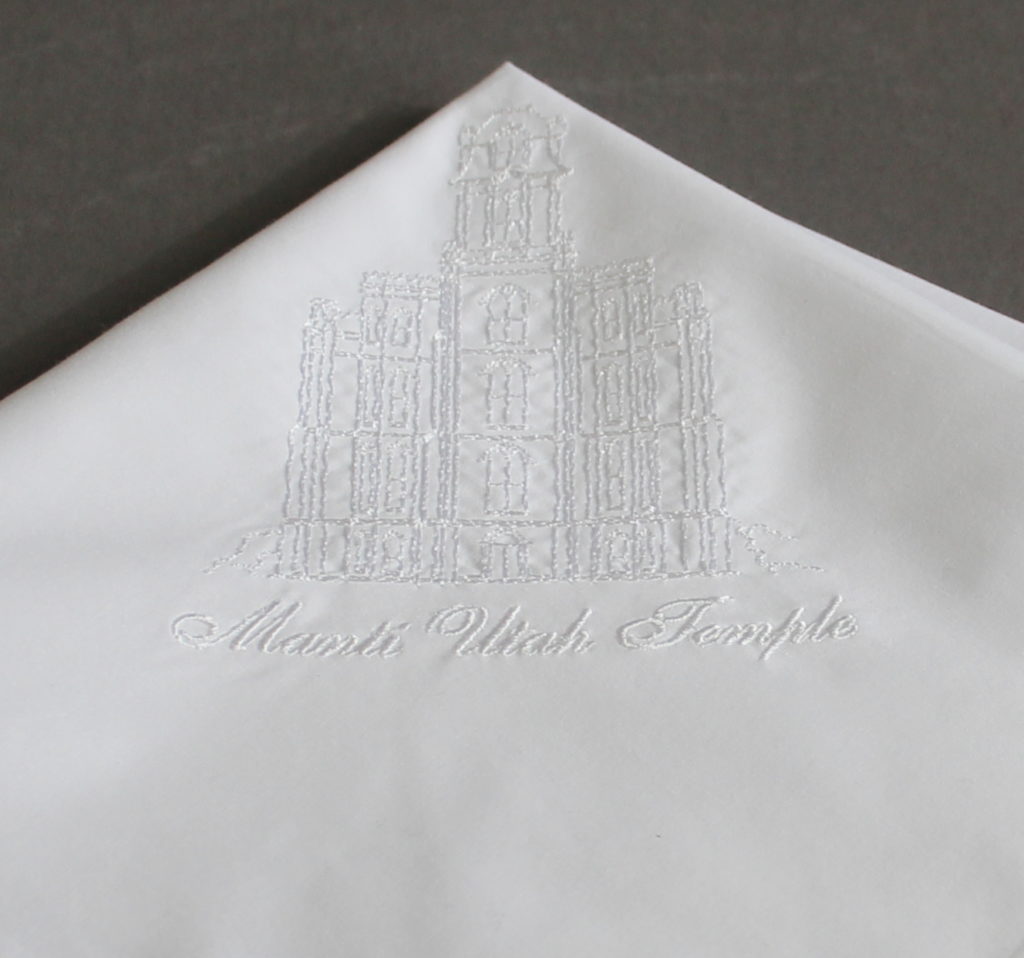 Personalized Scalloped Temple Hankie - $9 | Accessories - Handkerchiefs ...