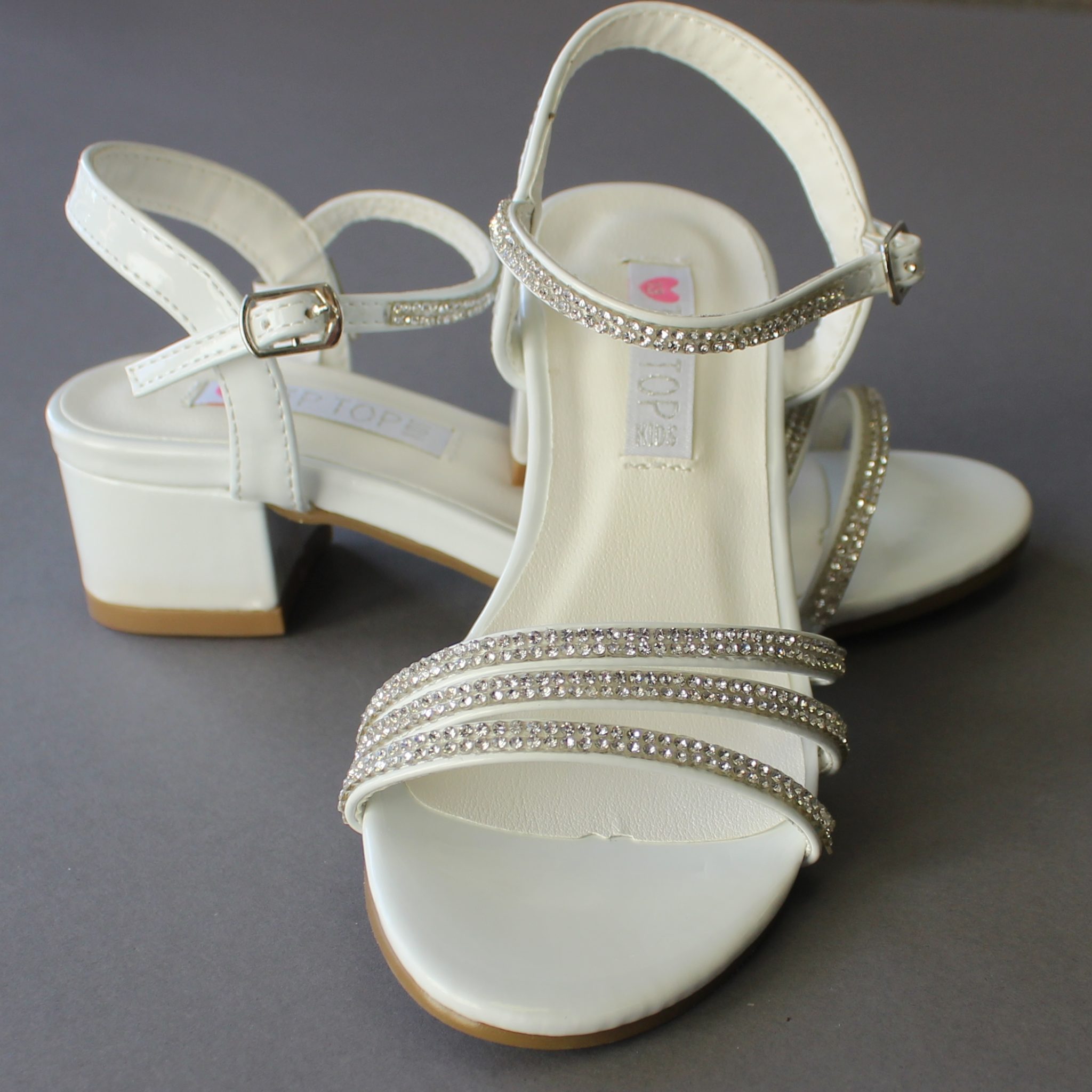 Twinkle Toes S117 | Children - Girl's Baptism | White Elegance