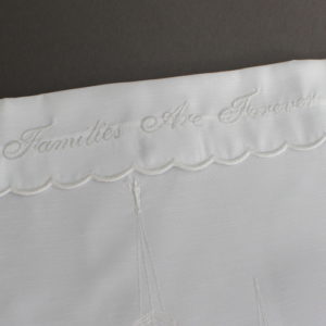 Embroidered Temple Envelope #855 | LDS Temple Accessories | White Elegance