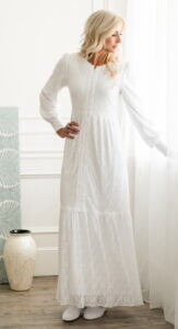 LDS Temple Clothing | Women's Temple Clothes | White Elegance