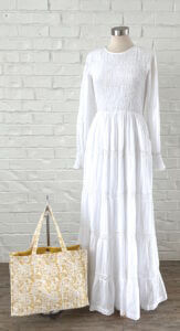 LDS Temple Clothing | Women's Temple Clothes | White Elegance