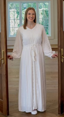 LDS Temple Clothing | Women's Temple Clothes | White Elegance