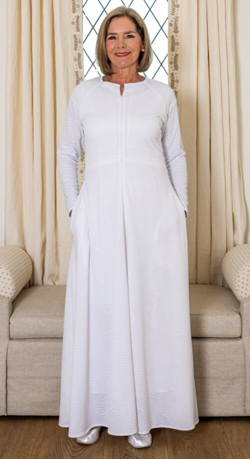 LDS Temple Clothing | Women's Temple Clothes | White Elegance