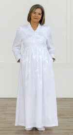LDS Temple Clothing | Women's Temple Clothes | White Elegance